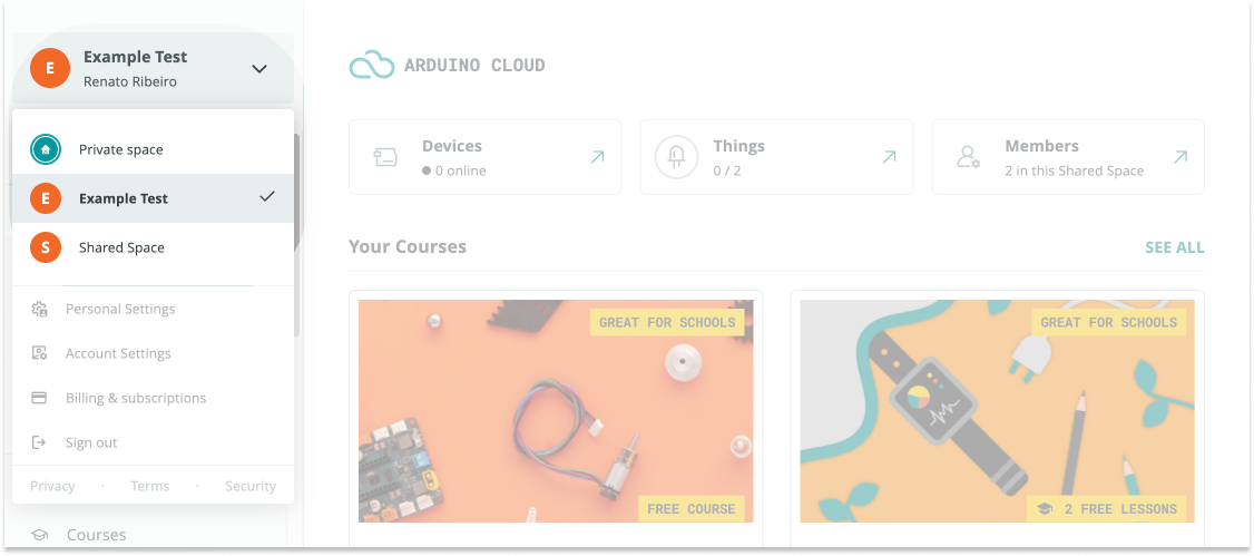 Add members to a space – Arduino Help Center