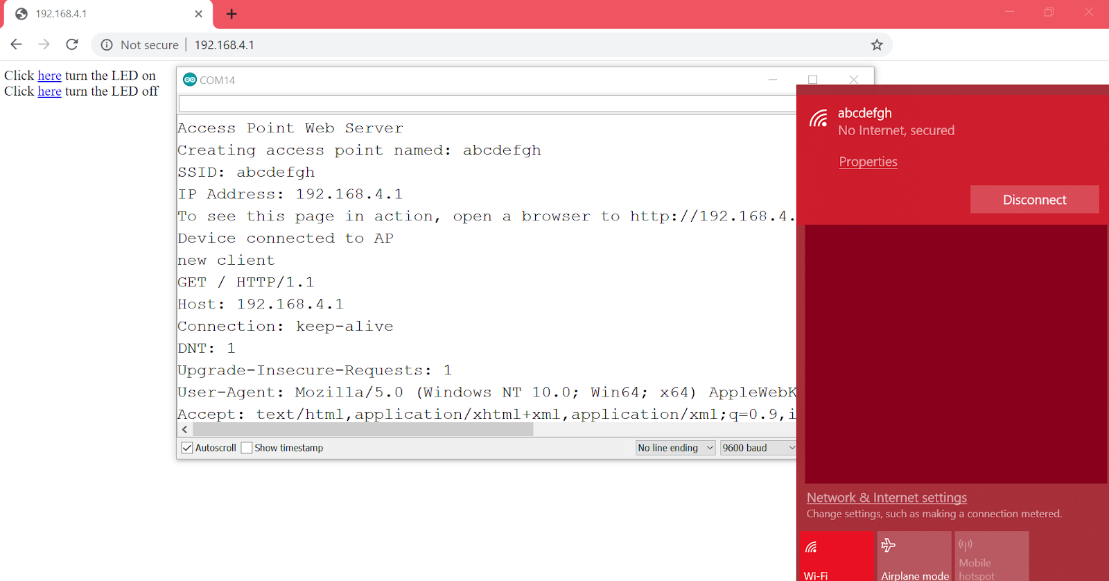 When I Create An Access Point With Wifi Nina It Fails Arduino Help