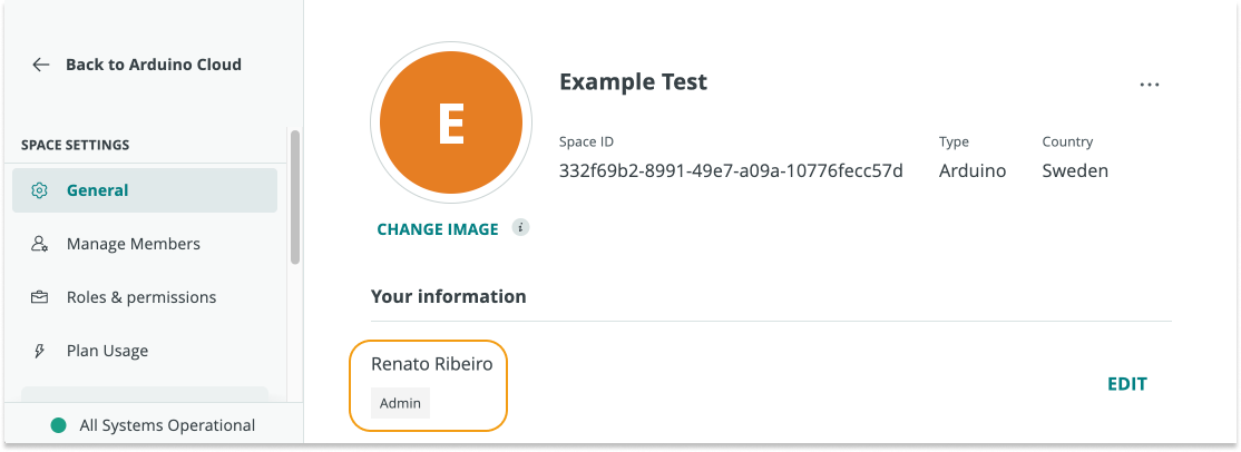 Check member roles in a space – Arduino Help Center