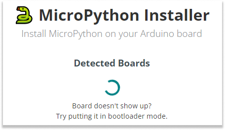 Upload firmware for Arduino Lab for Micropython – Arduino Help Center
