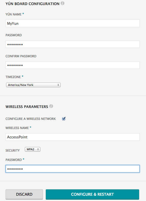 How To Reset The Password For Arduino Yun Webpanel Arduino Help Center 0172